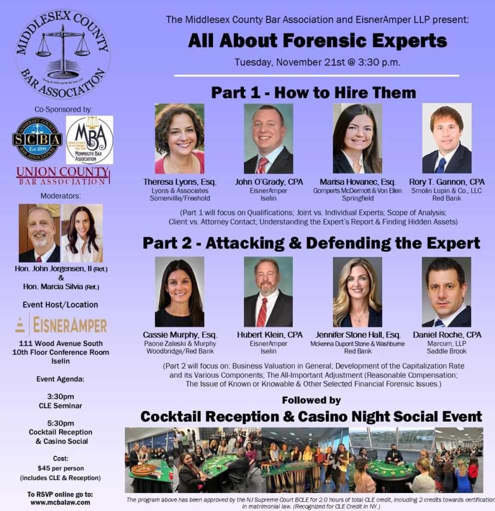 Cassie Murphy to Speak at “All About Forensic Experts” Seminar